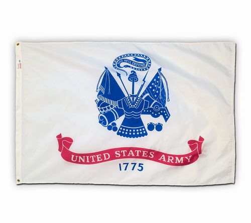 Perma-Nyl 2'x3' Nylon Army Flag